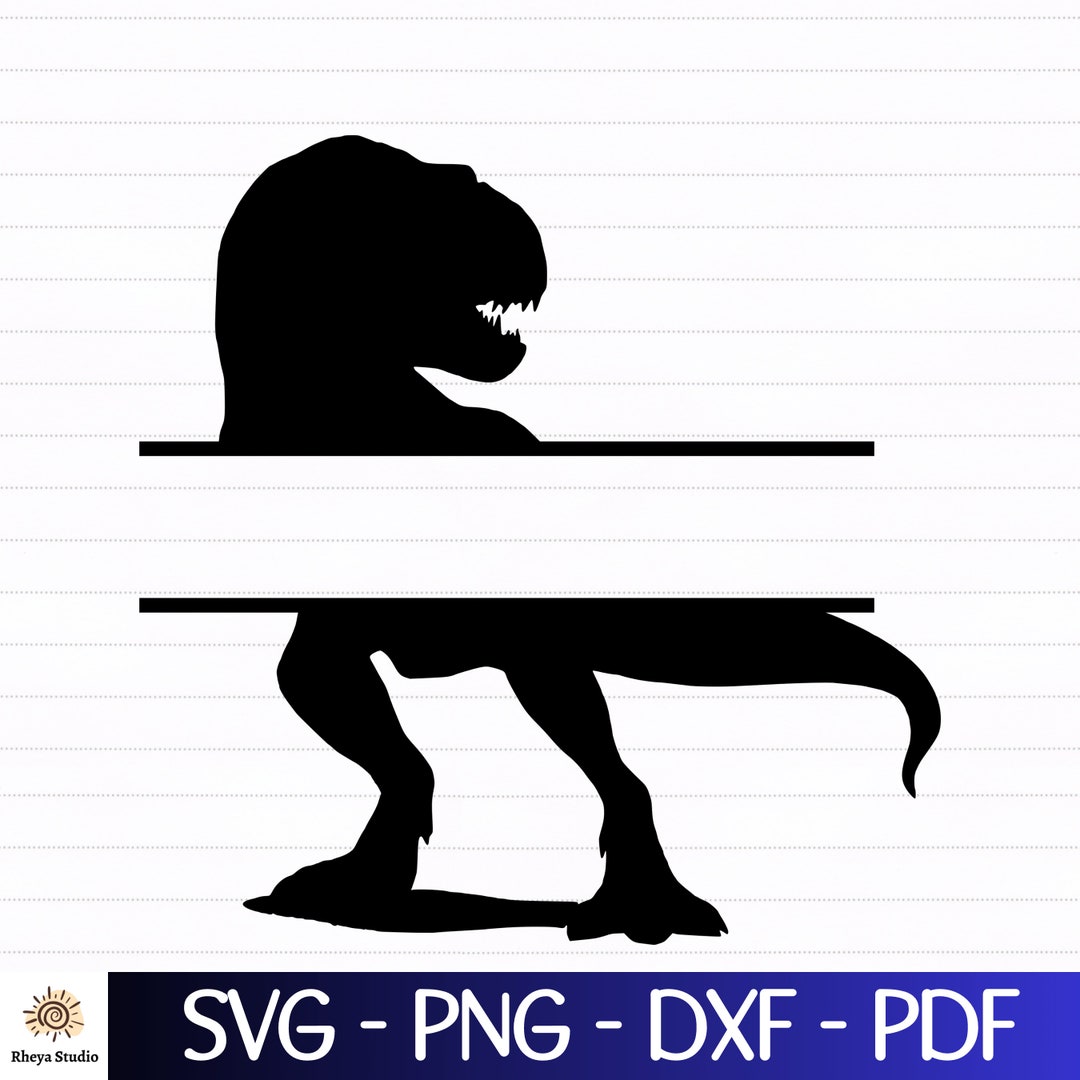 Dinosaur svg, T-Rex svg, T-Rex Name Frame svg, Tyrannosaurus Rex svg ...