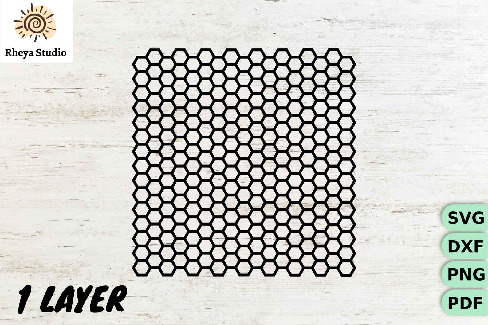Honeycomb Pattern Svg - Digital Download Svg, Dxf, Png, Pdf, Beecomb ...