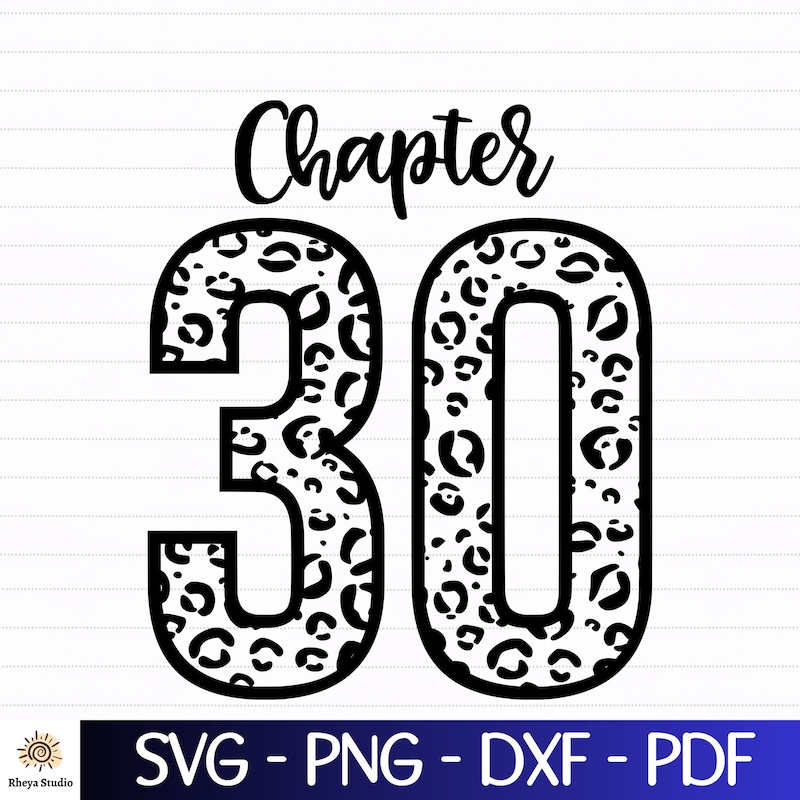 30th Birthday Svg - Etsy