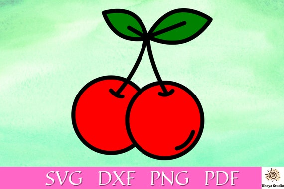 Cherry Svg Cherries Svg Digital Download Svg Dxf Png Pdf - Etsy
