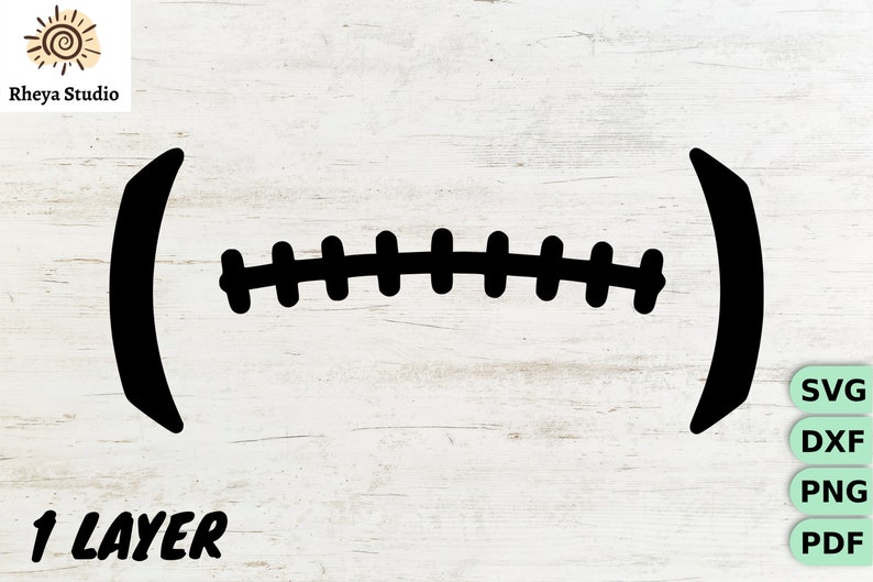 Football Stitches Svg Football Laces Svg Football Svg - Etsy