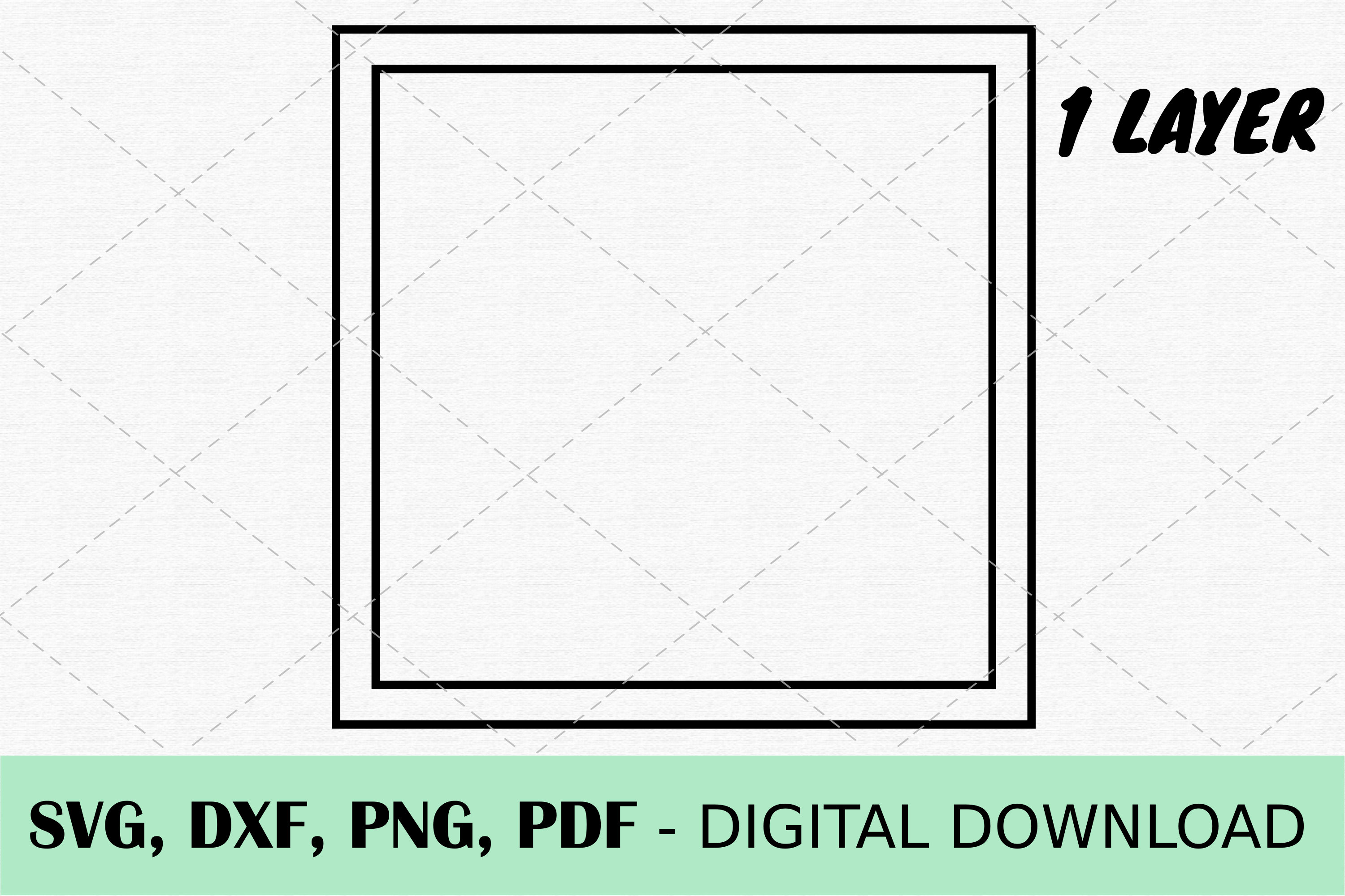 Square Frame Svg Bundle - Digital Download Svg, Dxf, Png, Pdf, Svg ...