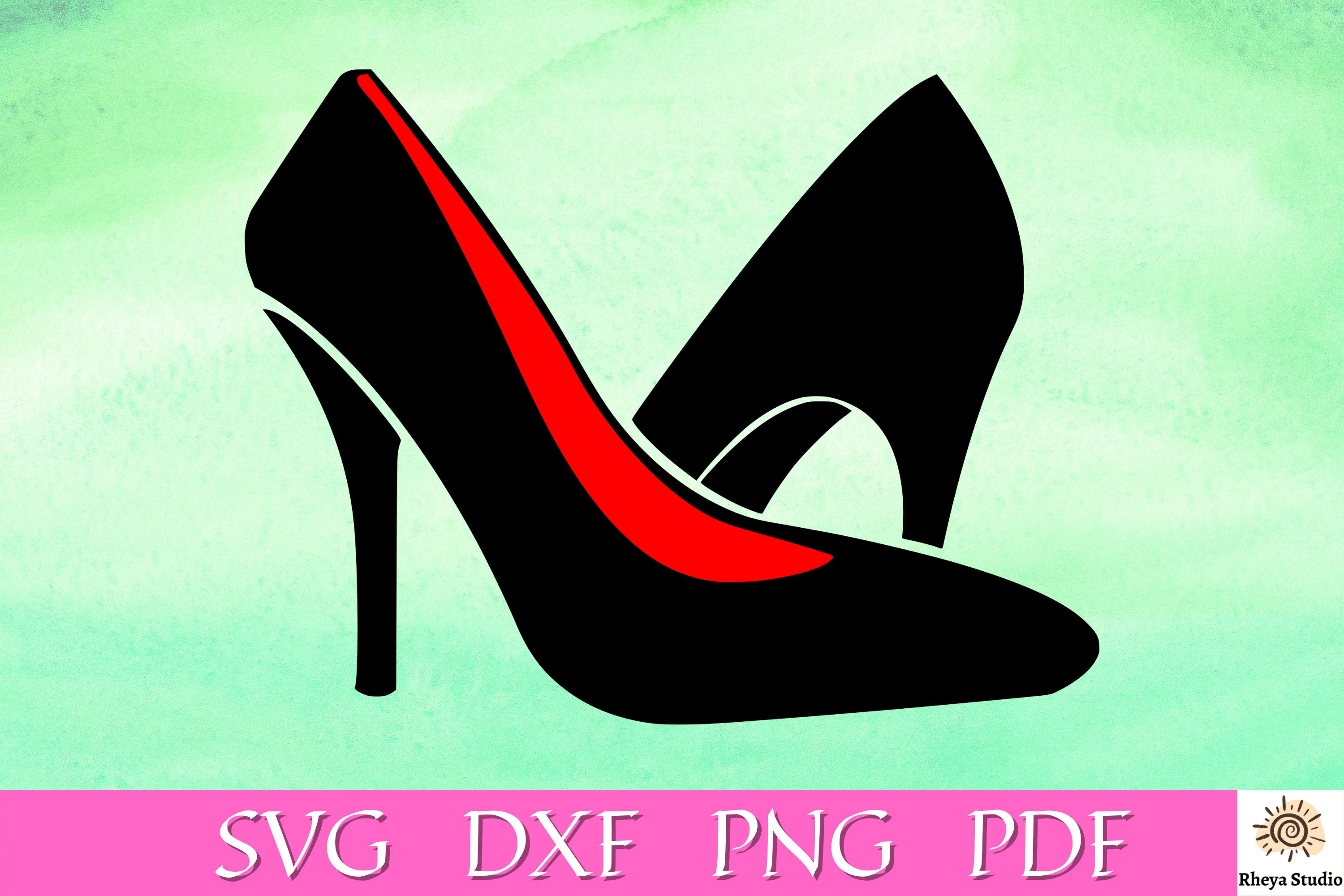 High Heel Svg Heels Svg Shoe Svg Digital Download Svg - Etsy