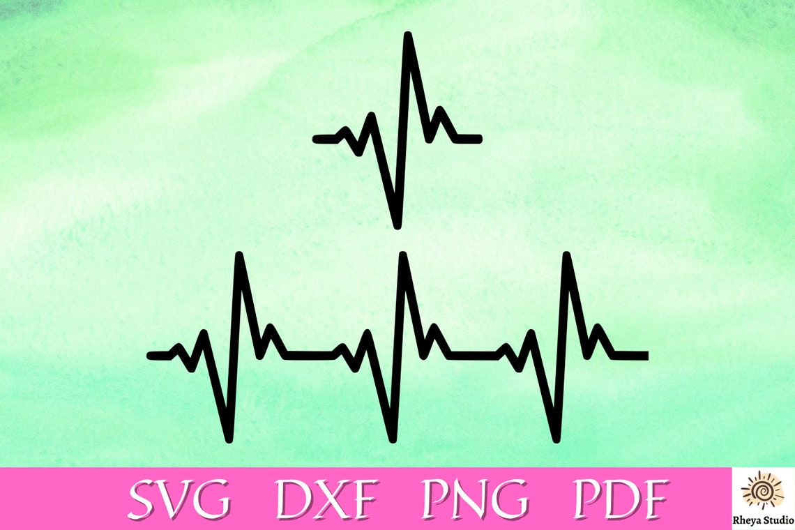 Heartbeat Svg Heart Beat Svg EKG Svg Digital Download Svg - Etsy Canada