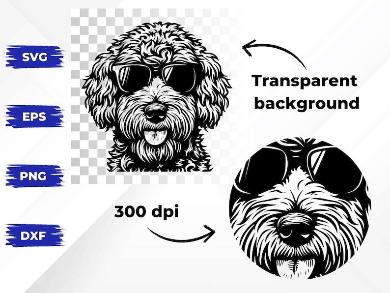 130+ Golden Doodle Dog SVG Bundle - Golden Doodle Clipart, Cut Files ...