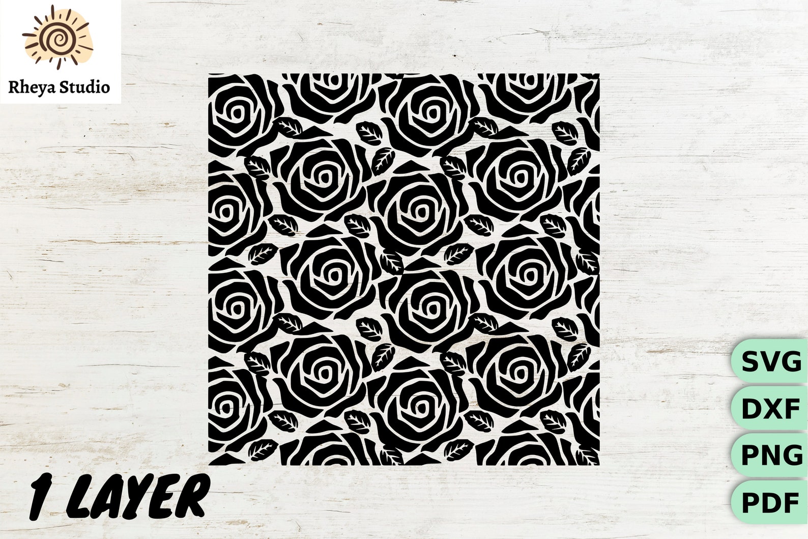 Floral Pattern Svg Flower Pattern Svg Digital Download Svg - Etsy