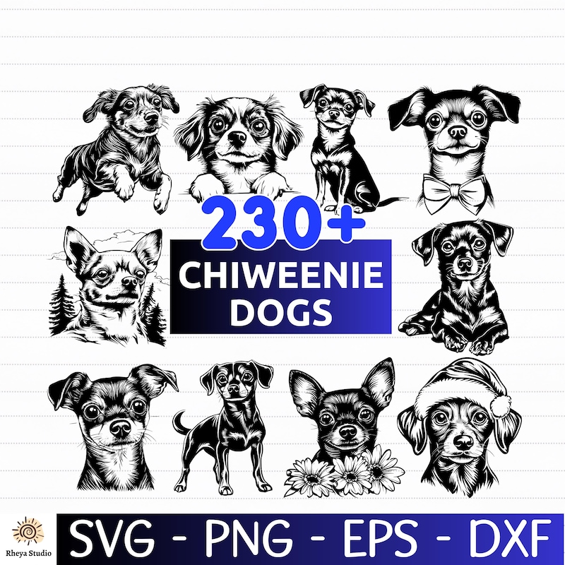 Chiweenie Decal - Etsy