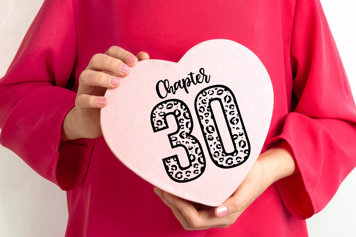 Leopard Chapter 30 Svg 30th Birthday Svg Thirty Birthday Svg - Etsy