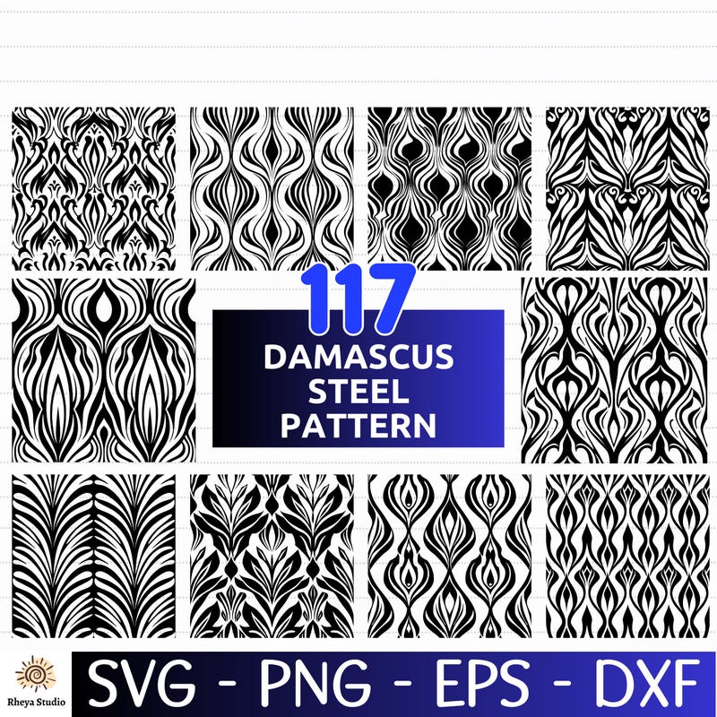 Damascus Knife Bundles - Etsy