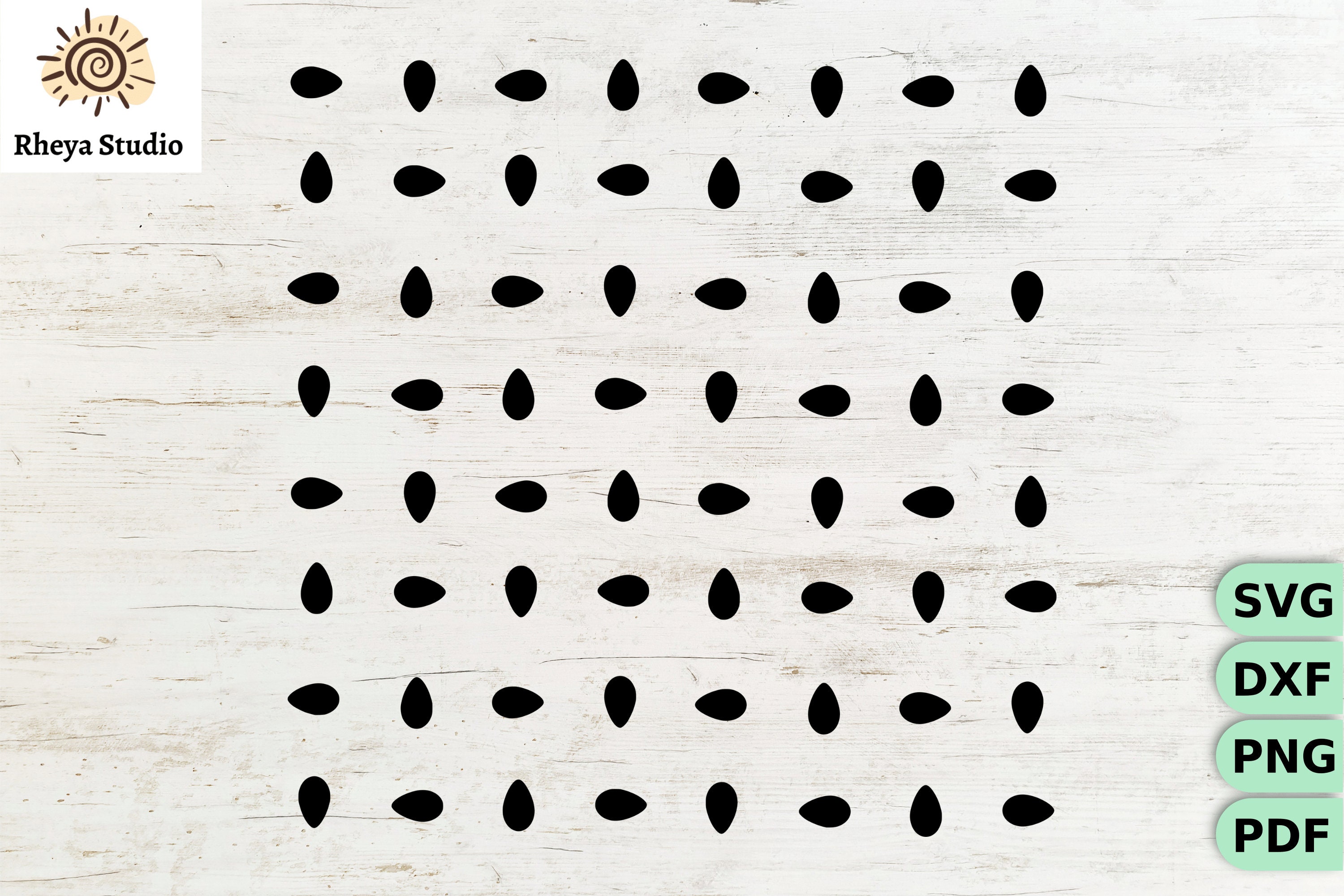 Watermelon Seeds Svg Seeds Pattern Svg Digital Download - Etsy