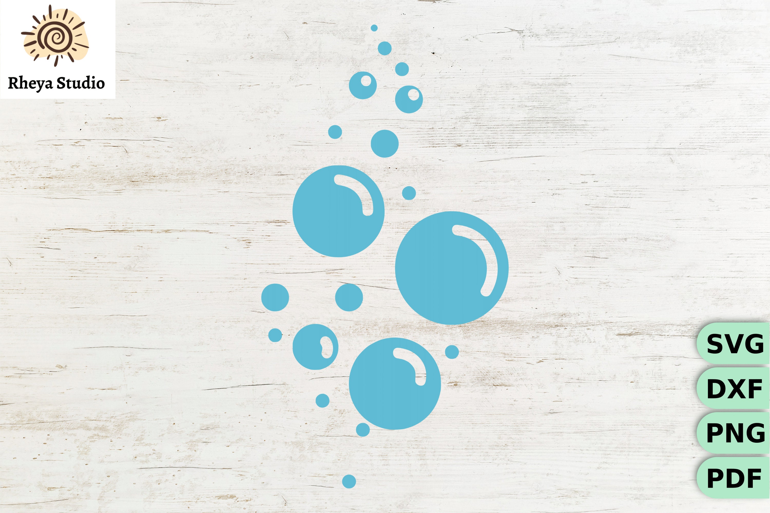 Burbujas svg descarga digital svg dxf png pdf - Etsy México