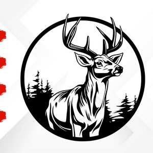 100 Deer SVG Bundle, Deer Silhouette, Deer PNG Digital Download Svg ...