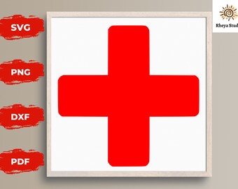 Medical Cross Svg - Etsy