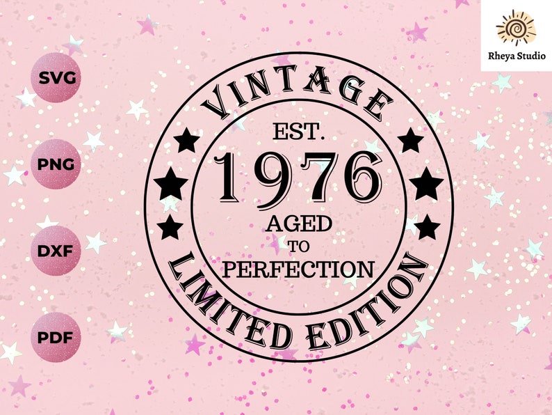 Hello 47 Svg 47th Birthday Svg 1976 Svg Limited Edition Svg - Etsy