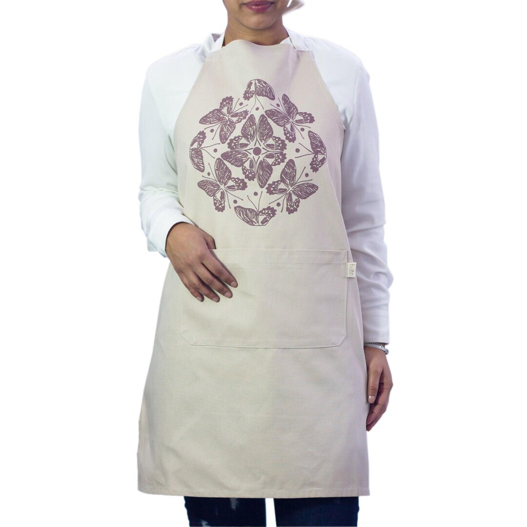 Halo Apron Butterflies & Dragonflies | Nicole Peach Gift for Mom - Etsy