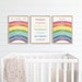 Rainbow Educational Posters, Set of 9, Montessori Bundle, Days of the ...