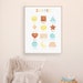 Geometric Shapes Print, Montessori Nursery Wall Art, Homeschool ...
