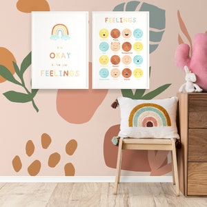It is Okay to Feel Printable Classroom Decor, Kids Motivational Posters ...