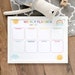 Rainbow Kids Weekly Calendar, Colorful Daily Planner, Homeschool ...