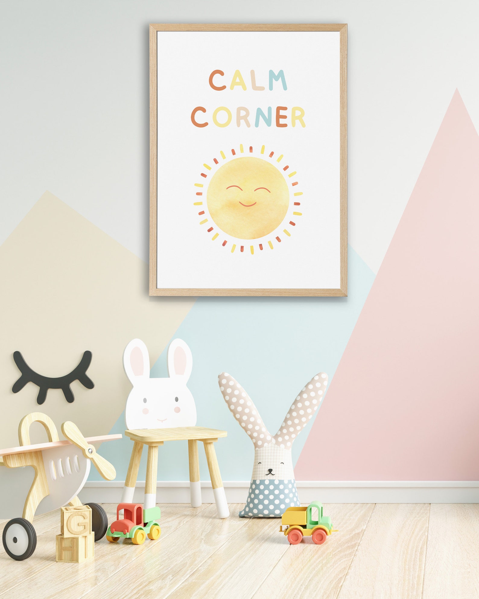 Calm Corner Poster, Montessori Wall Art, Educational Classroom Decor ...