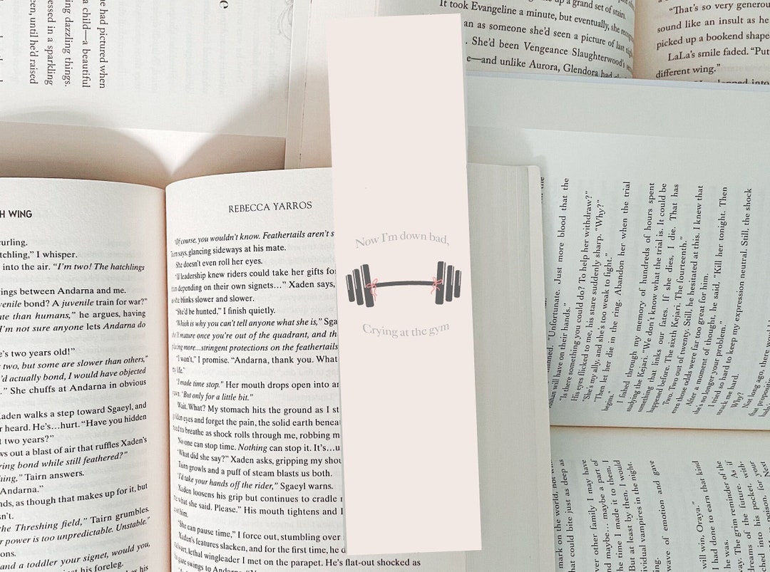 Down Bad Bookmark the Tortured Poets Department Taylor Swift - Etsy