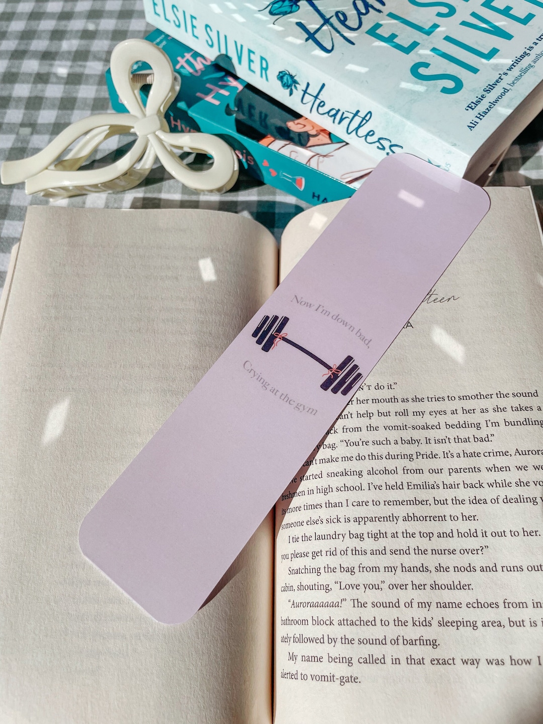 Down Bad Bookmark - Etsy