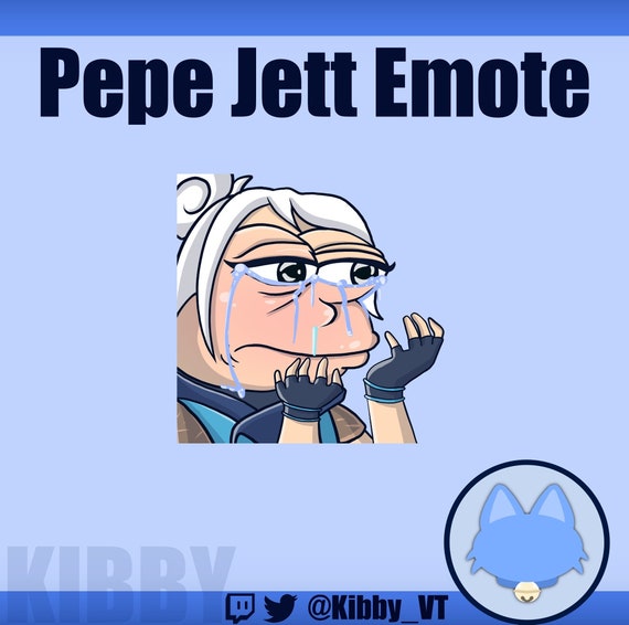 Pepehands Jett Emote - Etsy