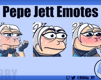 Valorant Jett D Colon Emote Twitch/discord - Etsy Ireland