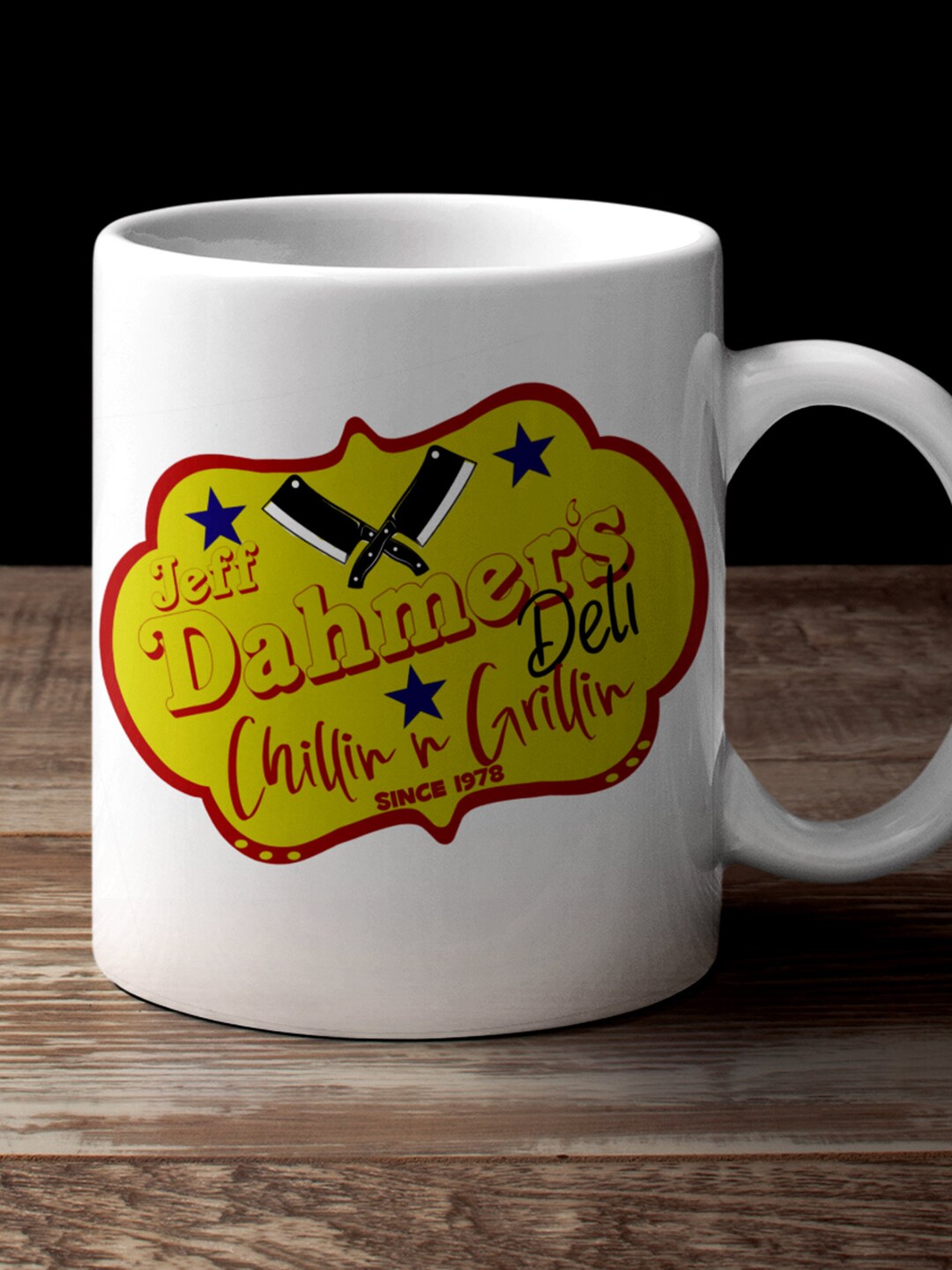 Jeffrey Dahmer Deli Mug. True Crime. - Etsy UK