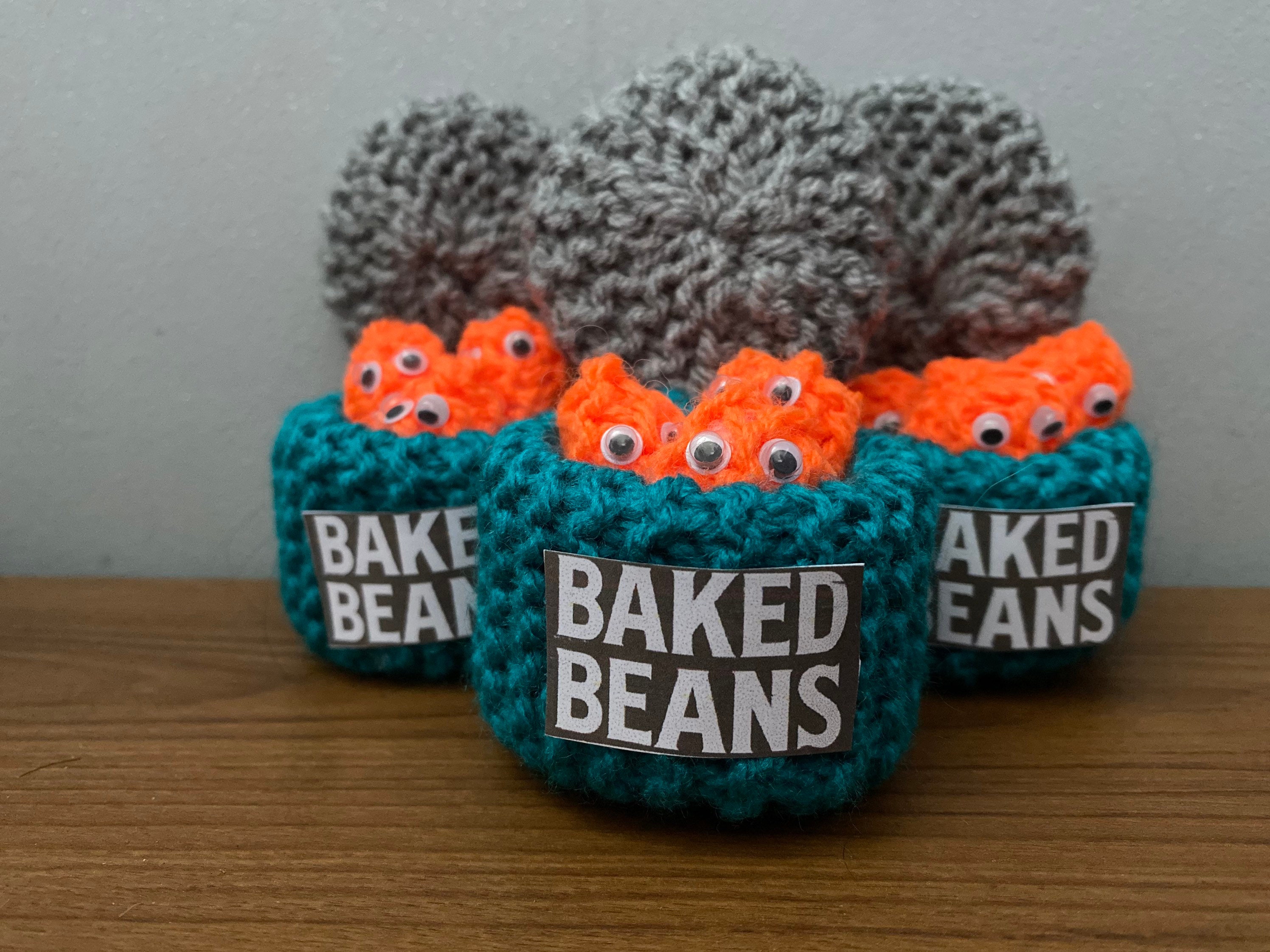 Hand Knitted Baked Beans - Etsy