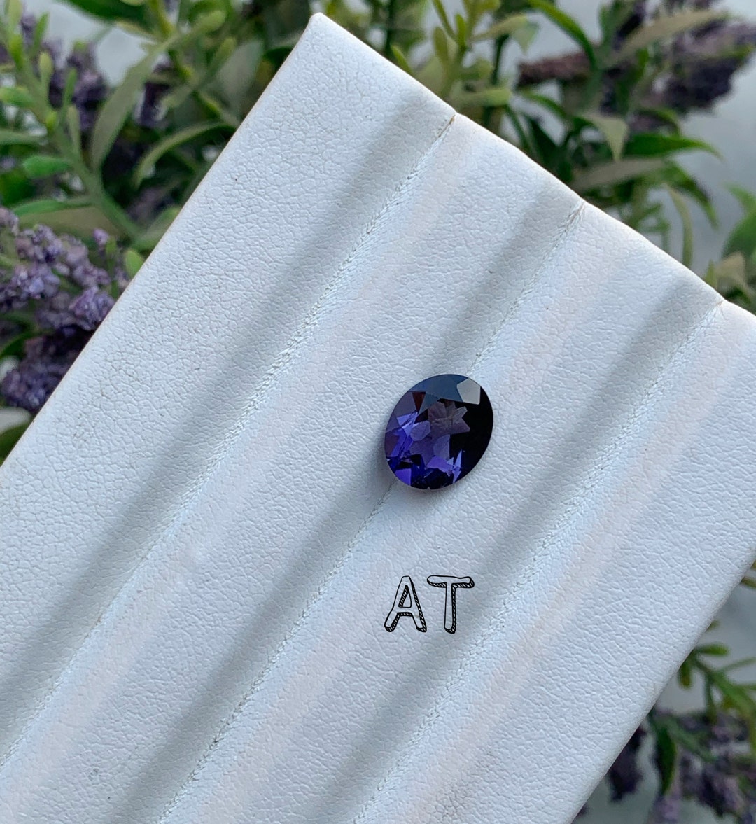 Buy Natural Iolite Oval Shape Faceted Gemstone AAA Quality Loose Online ...