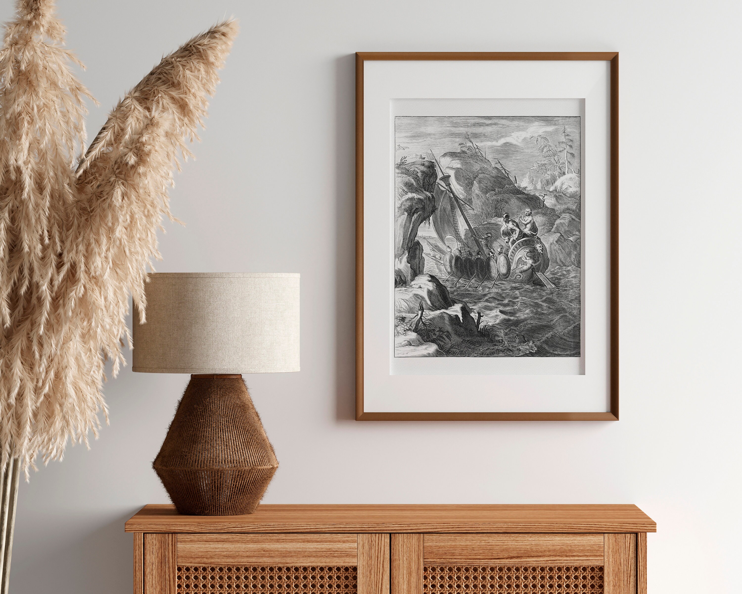 The Argonauts Pass the Symplegades Print Michel De Marolles - Etsy