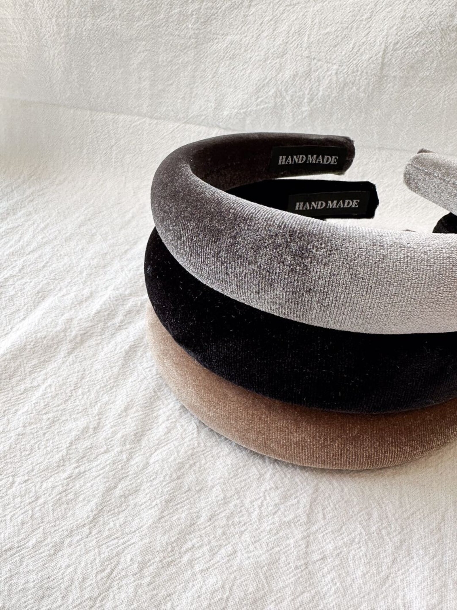 Handmade Velvet Hair Band for Women. Nylon Fashion Hair Accessories ...