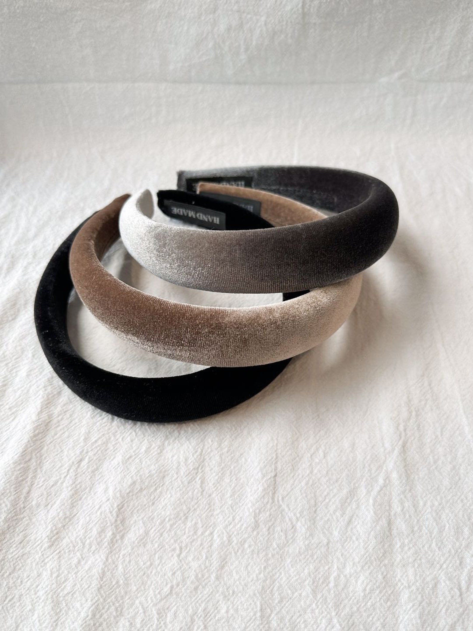 Handmade Velvet Hair Band for Women. Nylon Fashion Hair Accessories ...