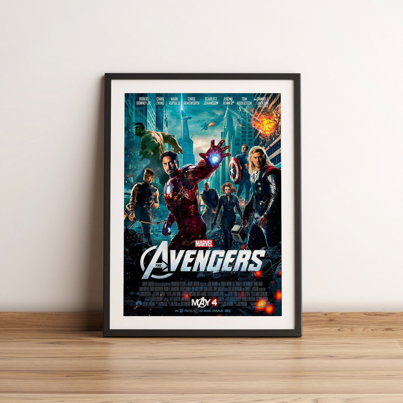 Pack the Avengers Posters / Movie Posters / Digital Copies / 4 Posters ...