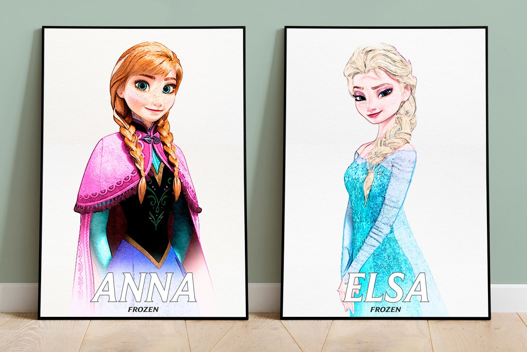 Frozen Posters / Elsa Posters / Anna Posters / Olaf Posters / 5 ...