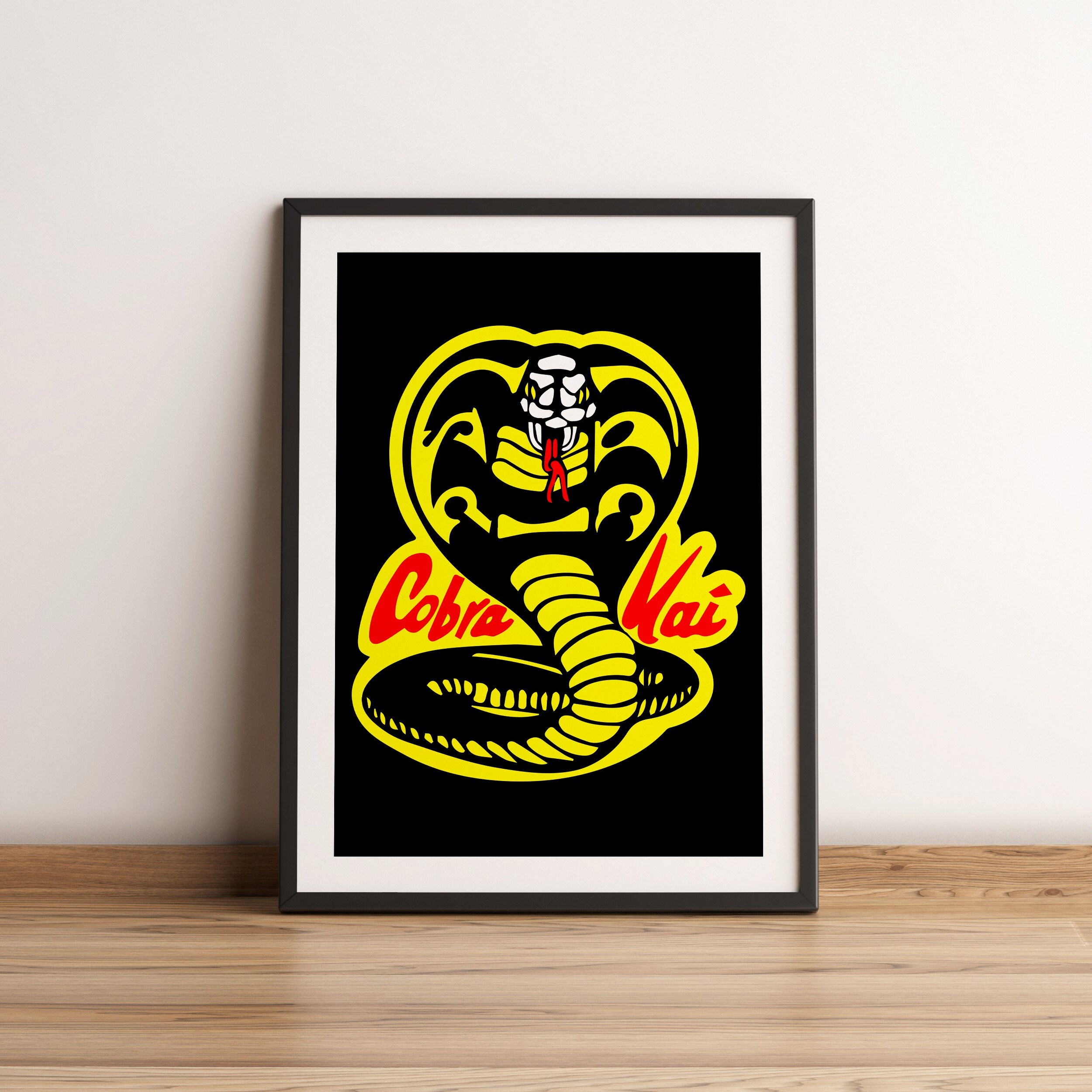 Cobra Kai Posters Poster Series Digital Copies Etsy Uk