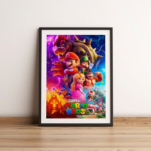 The Super Mario Bros Movie Posters / Super Mario Posters / Mario ...