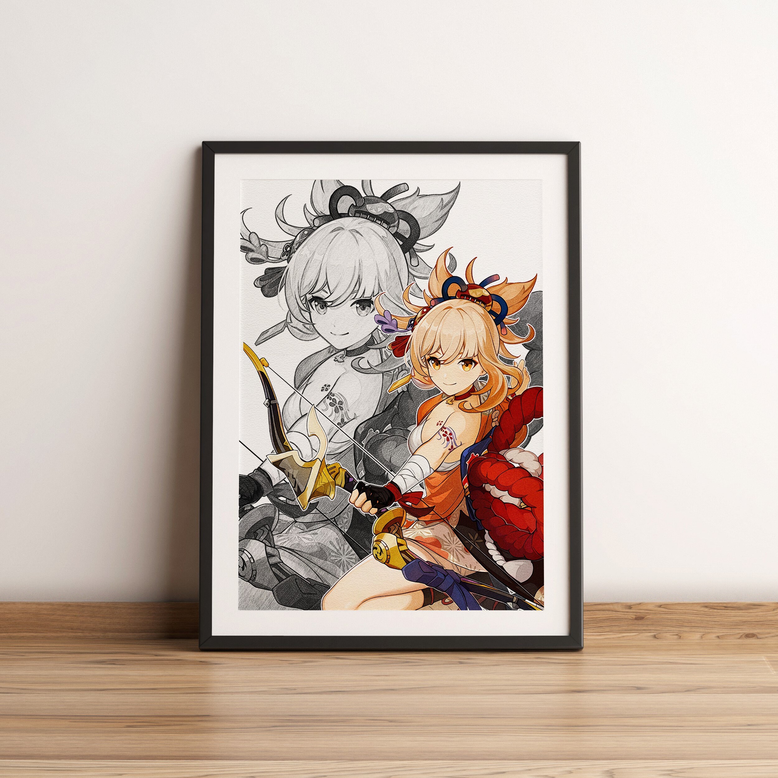 Yoimiya Posters / Shogun Raiden Posters / Yae Miko Posters / - Etsy