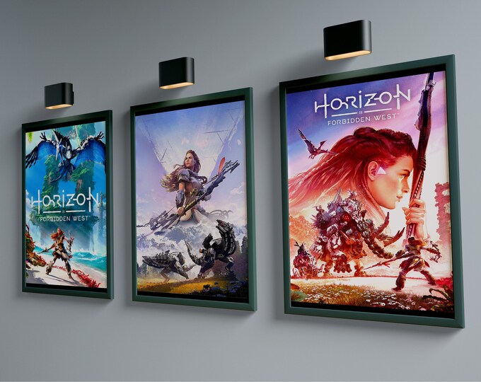 Pack Horizon Posters / Horizon Zero Dawn Posters / Horizon Forbidden ...