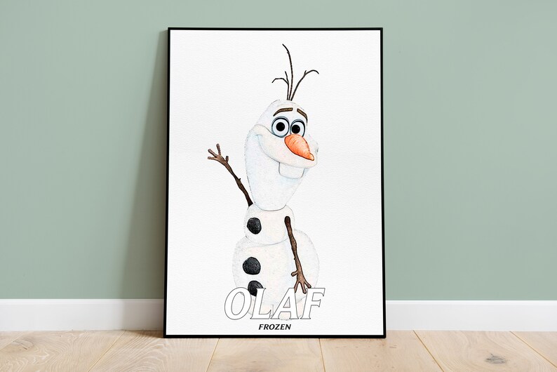 Frozen Posters / Elsa Posters / Anna Posters / Olaf Posters / 5 ...