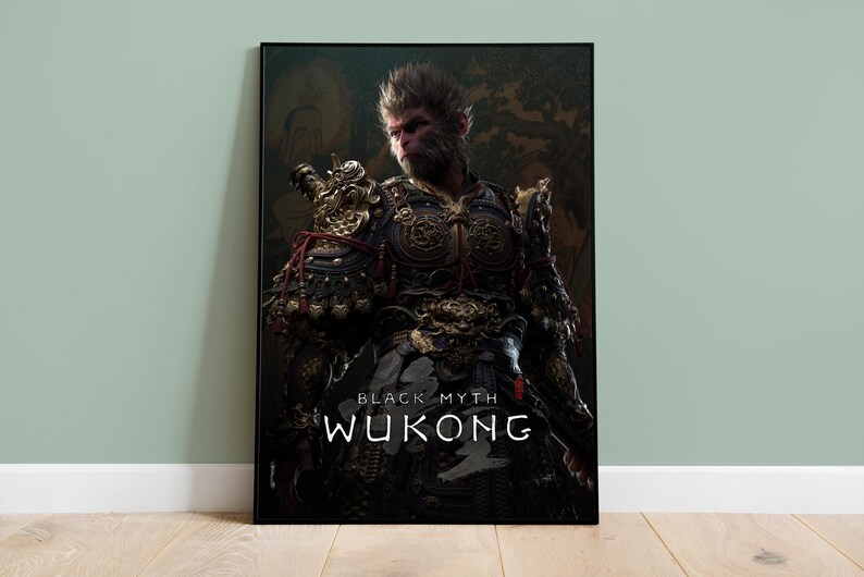 Black myth wukong Posters / wukong Posters / Digital Download / a ...