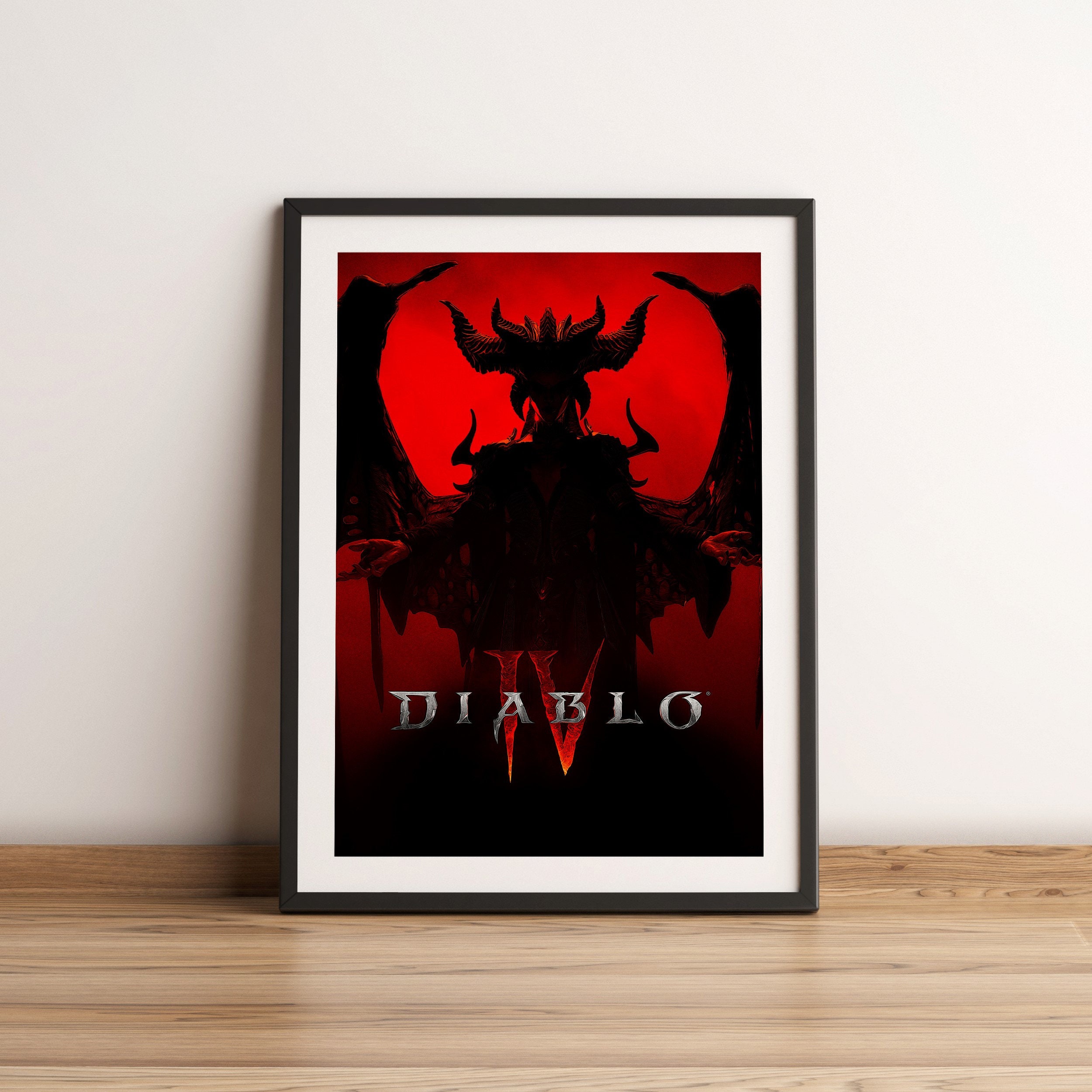 Diablo IV Posters / Lilith Posters / Videogame Posters / - Etsy