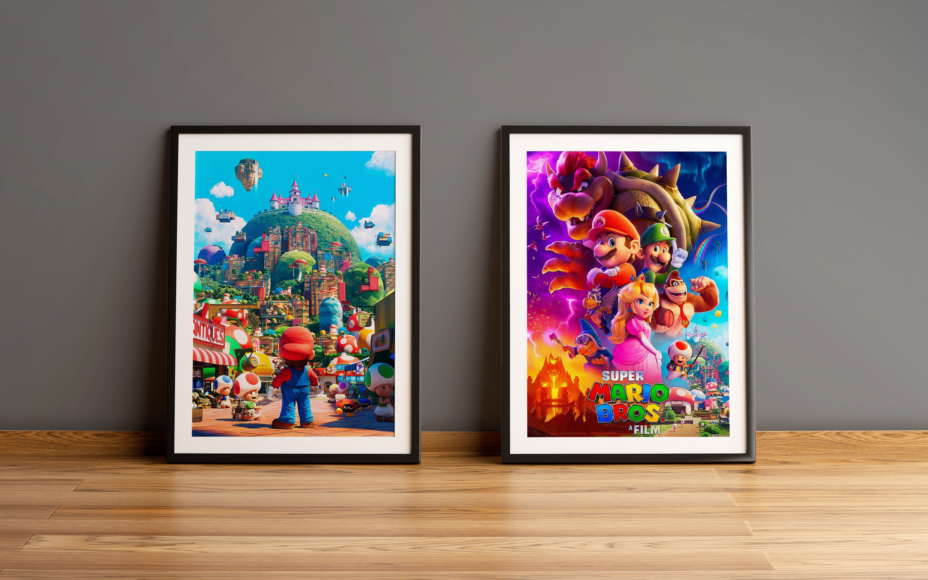 The Super Mario Bros Movie Posters / Super Mario Posters / Mario ...