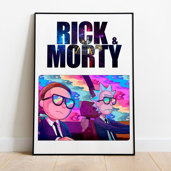 Rick and Morty Poster - Etsy