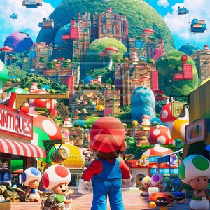 The Super Mario Bros Movie Posters / Super Mario Posters / Mario ...