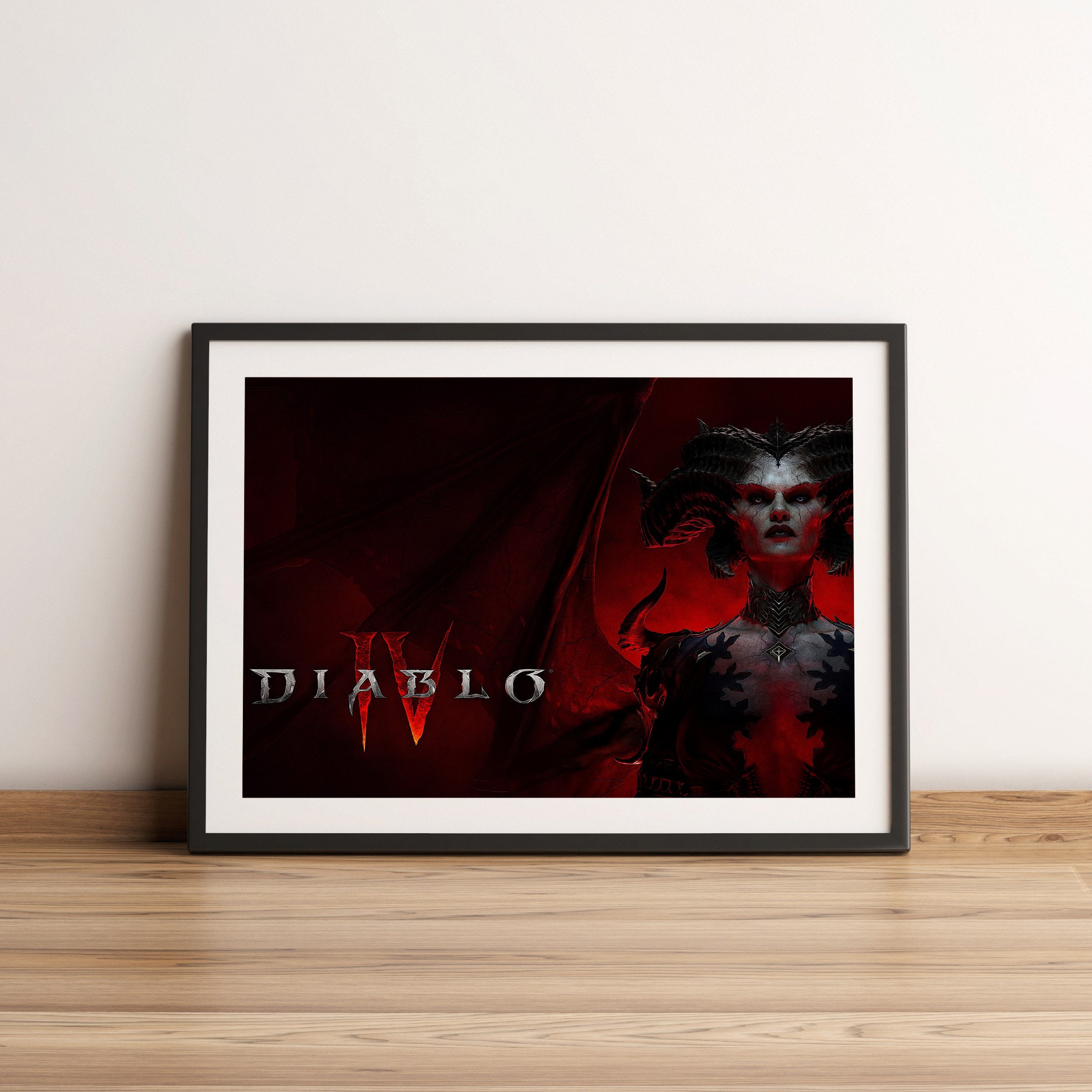 Diablo IV Posters / Lilith Posters / Videogame Posters / - Etsy UK