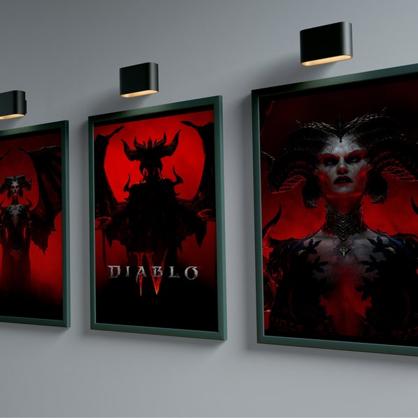 Diablo 4 Posters - Etsy UK
