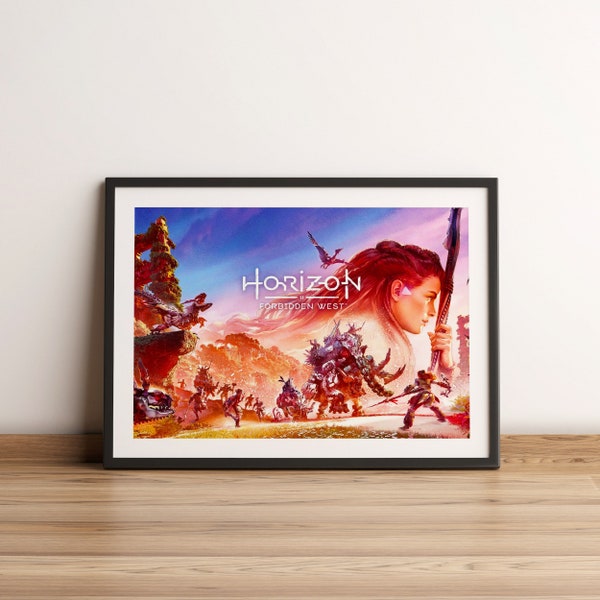 Horizon Forbidden West Poster - Etsy UK