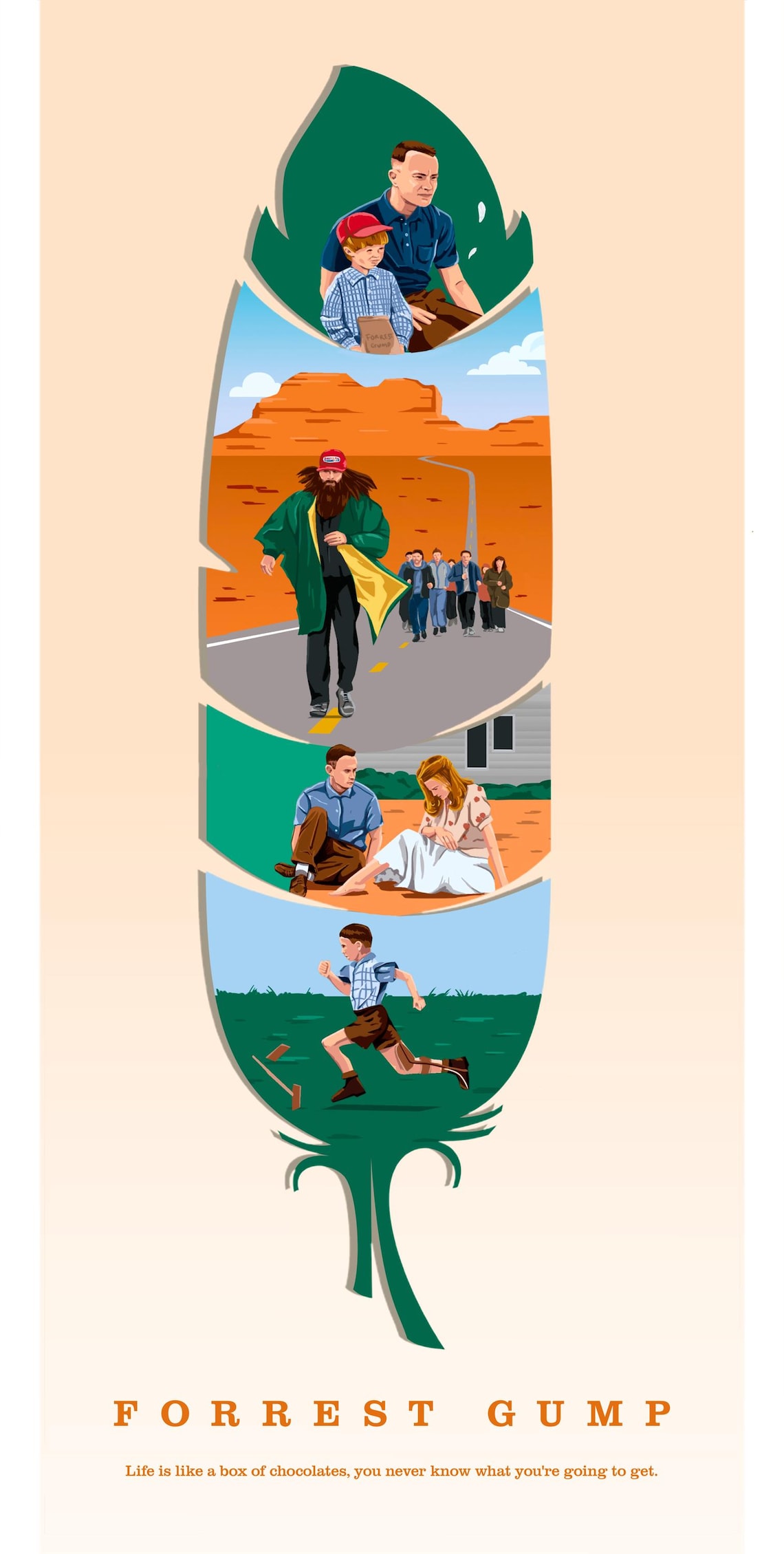 Forrest Gump Poster - Etsy